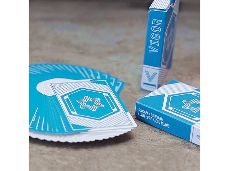 Vigor Playing Cards Blue Edition